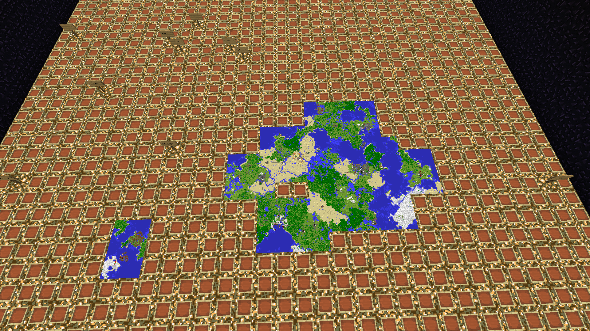 Map Progress - Minecraft: Alpha